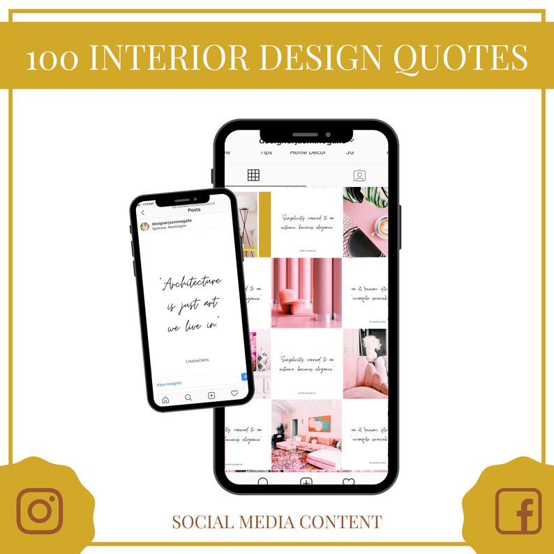 Interior Design Quotes Instagram Content Interior Designer Interior ...