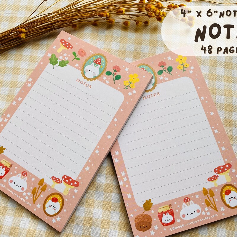 Handmade Notepad - Etsy