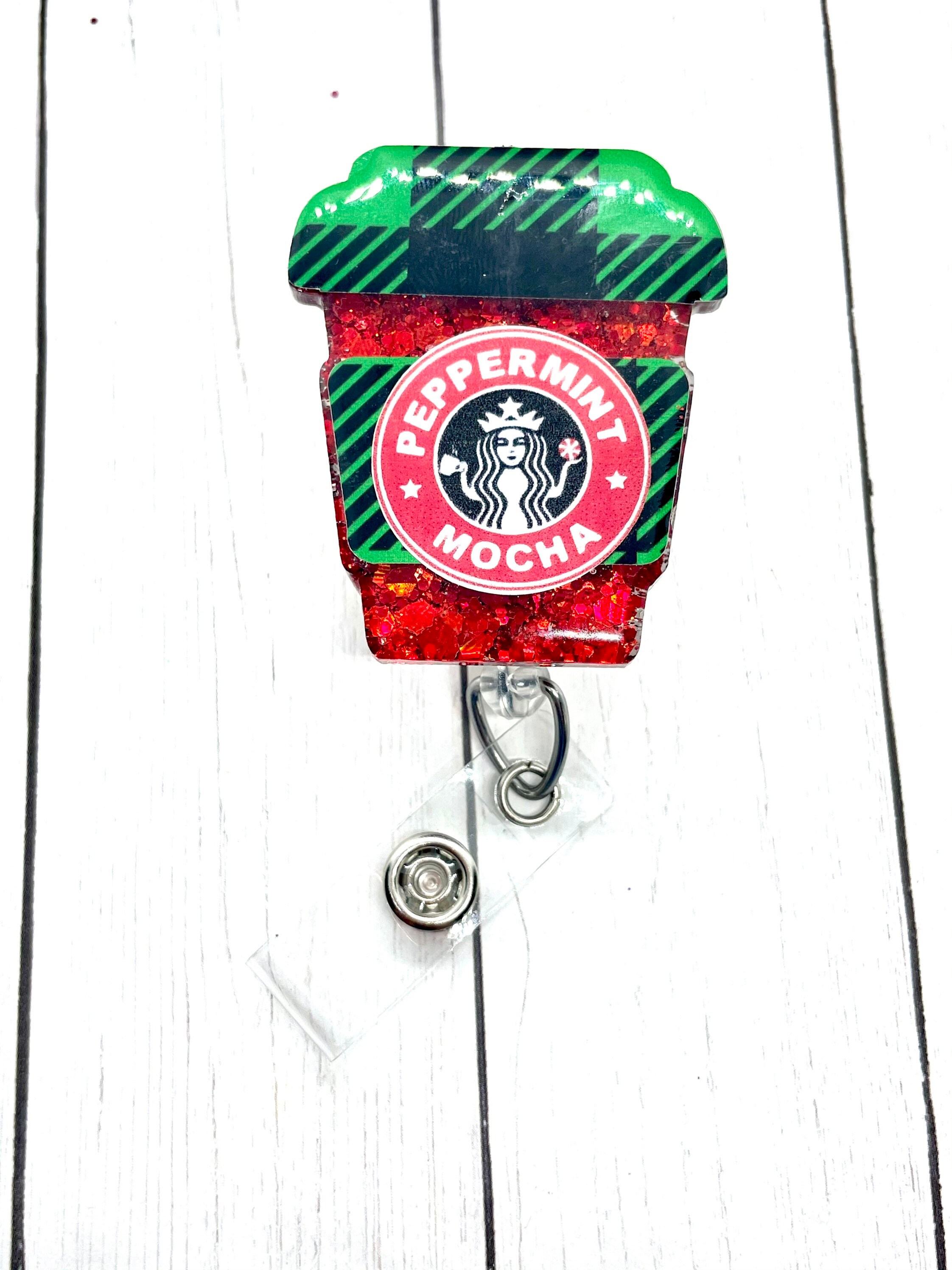 Coffee Badge Reel Bundle Holiday Badge Reel Badge Holder | Etsy
