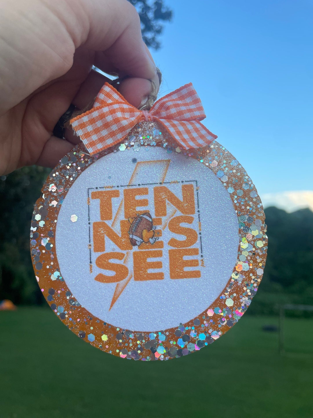 Tennessee Football Car Freshie Orange Car Freshie Football - Etsy