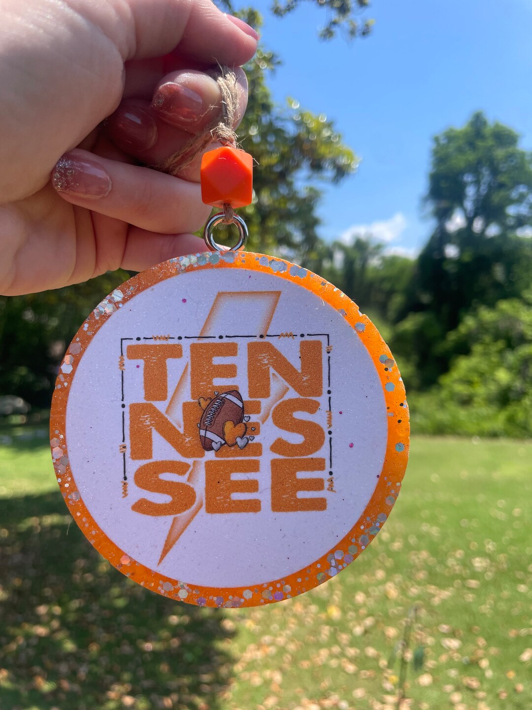 Tennessee Football Car Freshie, Orange Car Freshie, Football Freshie ...