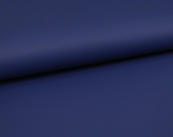 Blue Faux Leather Fabric | Etsy