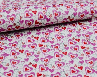 Valentines fabric | Etsy