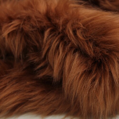Eden RUST Shaggy Long Pile Soft Faux Fur Fabric for Fursuit - Etsy