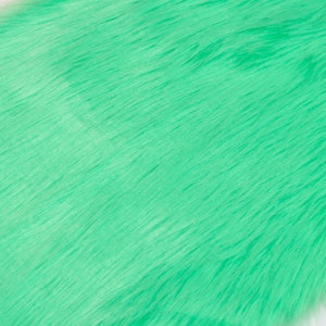 MINT GREEN Faux Fur by Trendy Luxe 2 Pile Faux Fur - Etsy