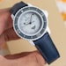 Navy Blue Swift for Blancpain X Swatch - Etsy