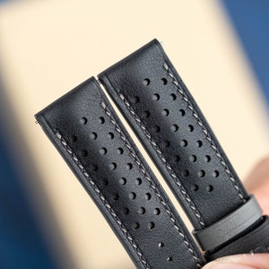 Black Swift Rally Strap for Moonswatch Mercury - Etsy