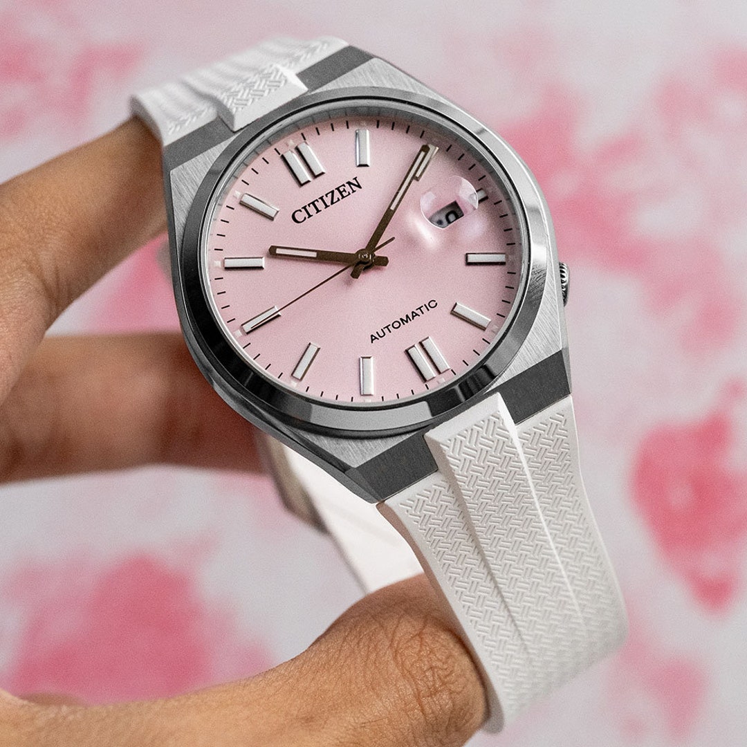 White Rubber Strap for Citizen Tsuyosa - Etsy