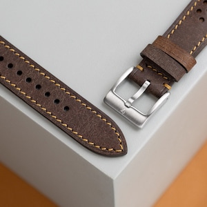 Dark Brown Lo Rally Style Strap - Etsy