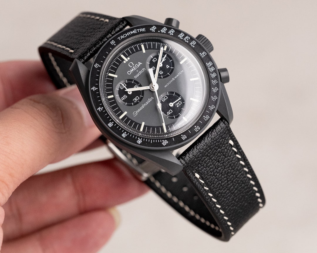 Black Sully Strap for Moonswatch Mercury - Etsy