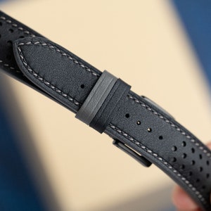 Black Swift Rally Strap for Moonswatch Mercury - Etsy