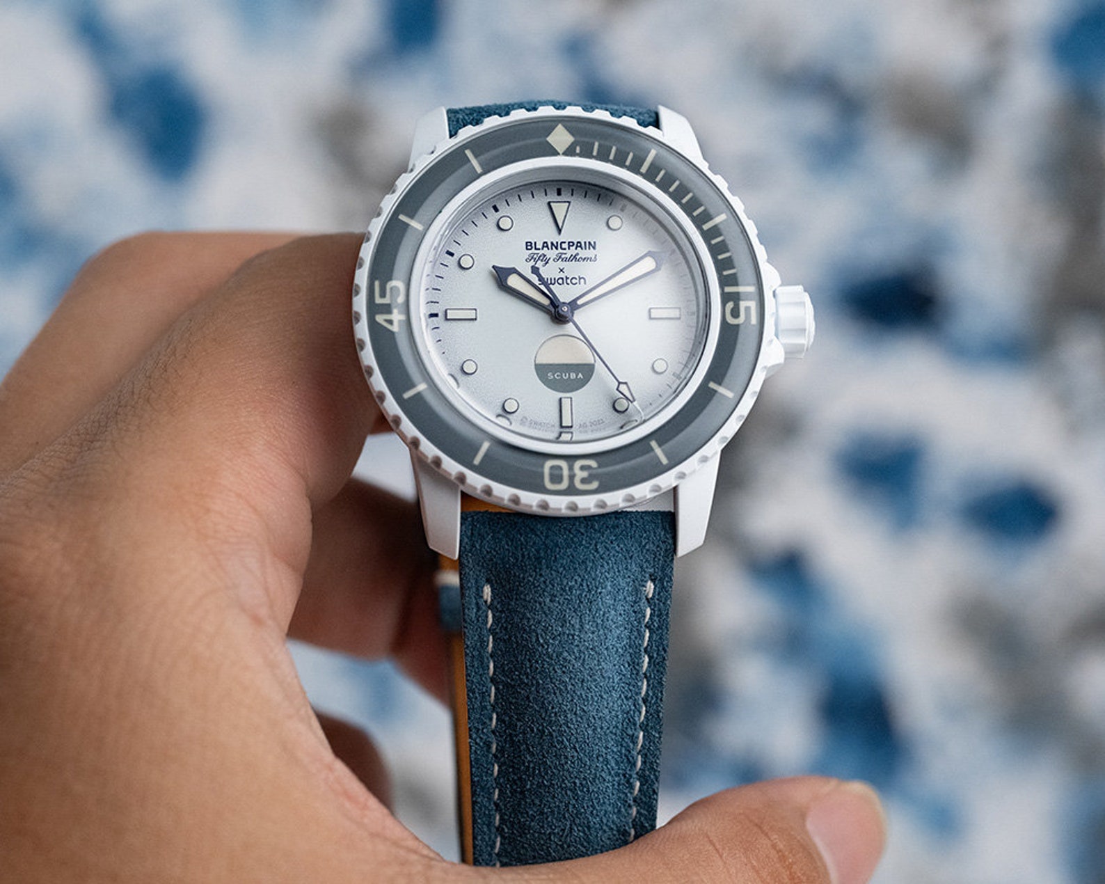 Pacific Blue for Blancpain X Swatch - Etsy