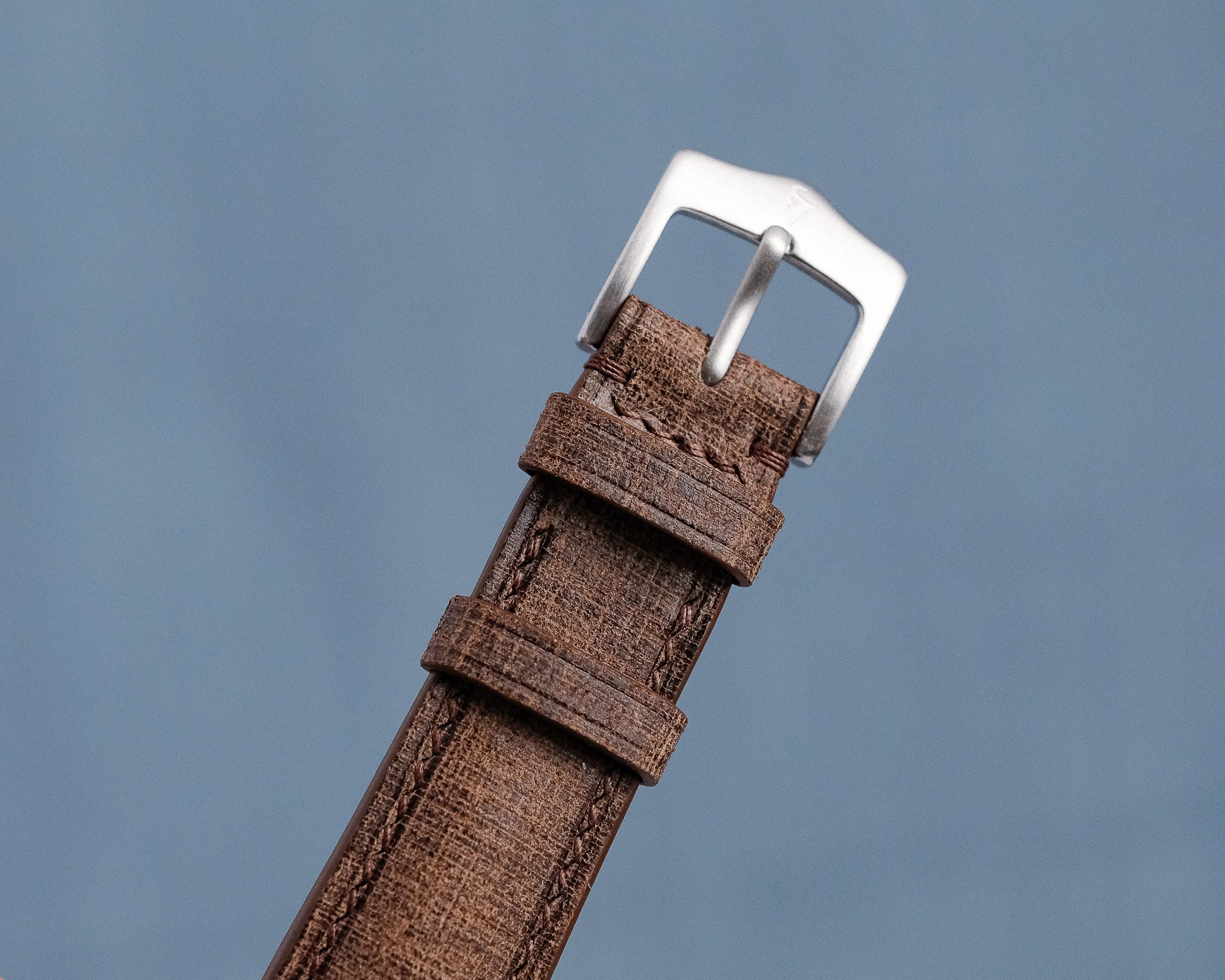 Brown Linen Strap for Moonswatch Saturn - Etsy