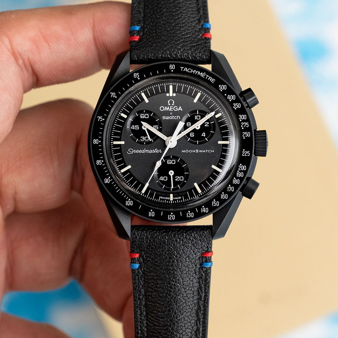 Black Sully Strap for Moonswatch Mercury - Etsy