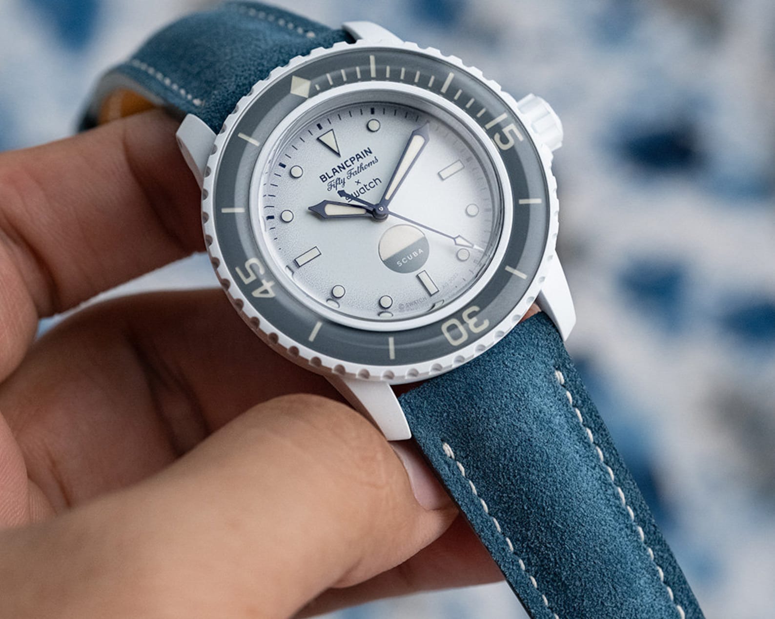 Pacific Blue for Blancpain X Swatch - Etsy