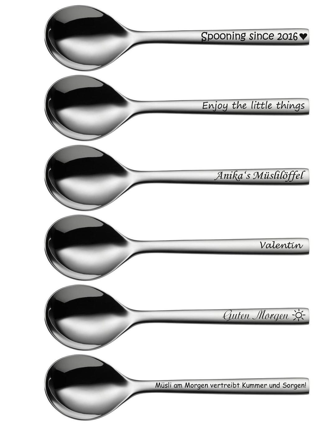 WMF Nuova Soup Spoon With Engraving as Desired Cromargan Stainless ...