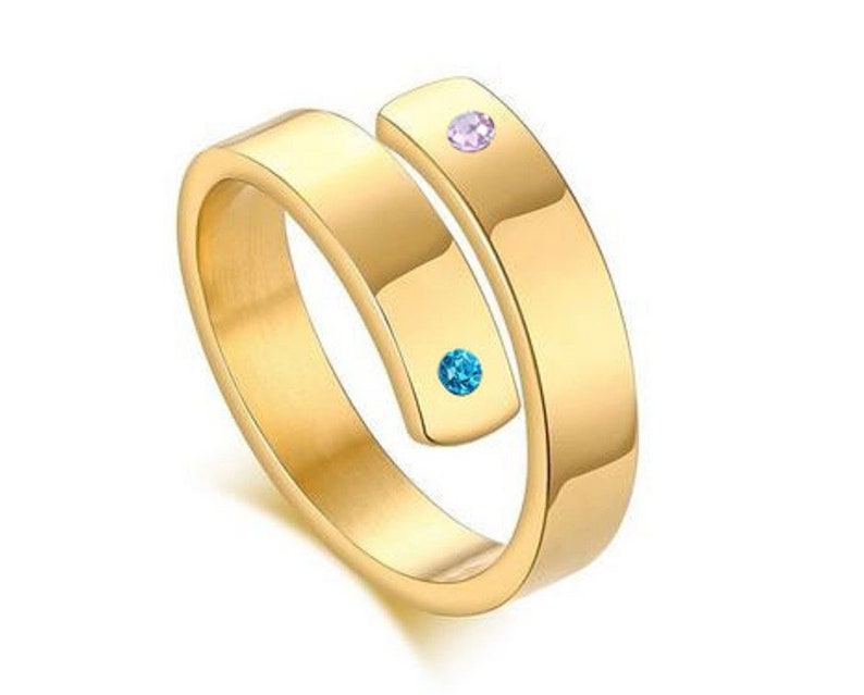 ID Stainless Steel Ring With Engraving as Desired One Size in - Etsy