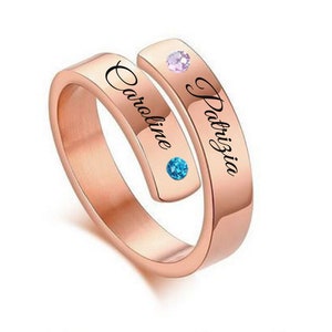 ID Stainless Steel Ring With Engraving as Desired One Size in - Etsy