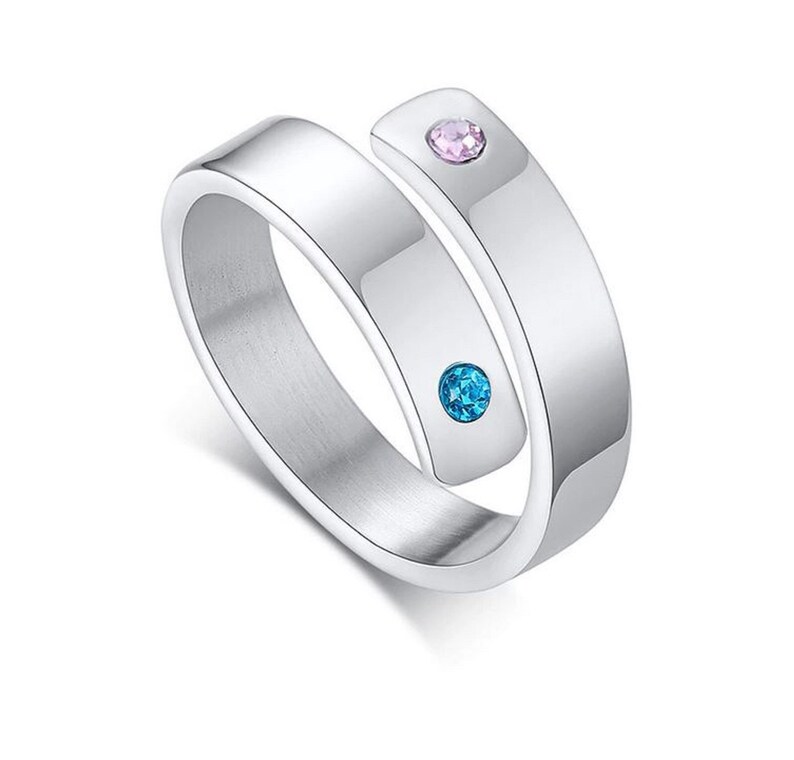 ID Stainless Steel Ring With Engraving as Desired One Size in - Etsy