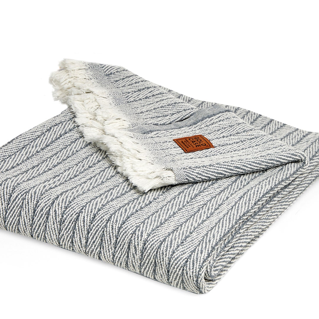 Vintage Throw & Blanket Series by GOLD CASE - 50x60 Inches - Super Soft ...