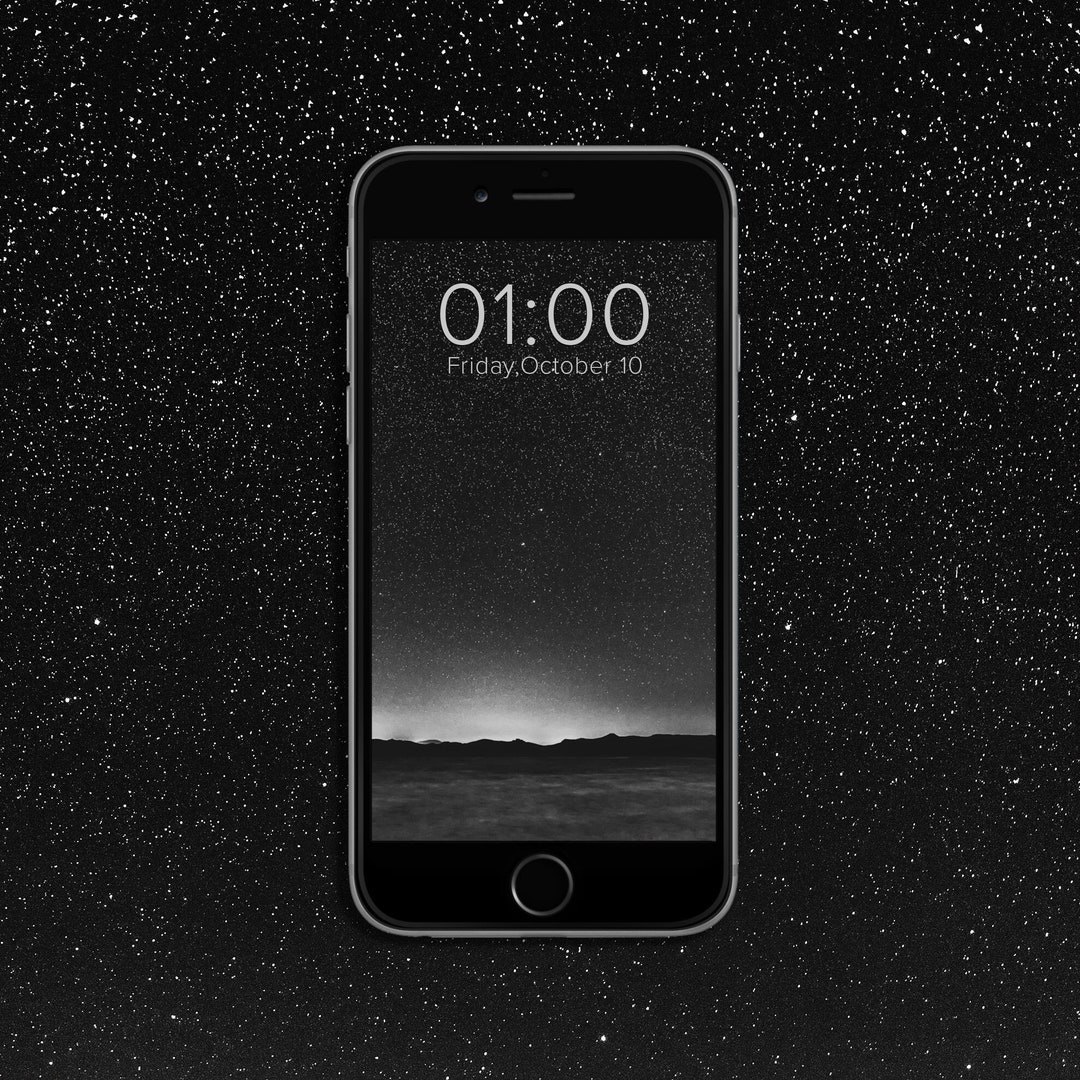 Phone Wallpaper "endless Ocean", Digital Download, Space Photography ...