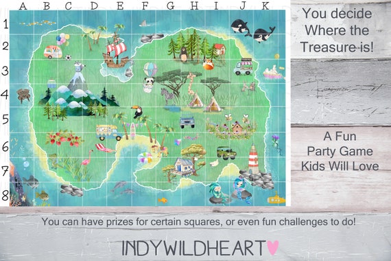 Mapa Del Tesoro Simple Cómo Hacer Mapas Del Tesoro Con Niños