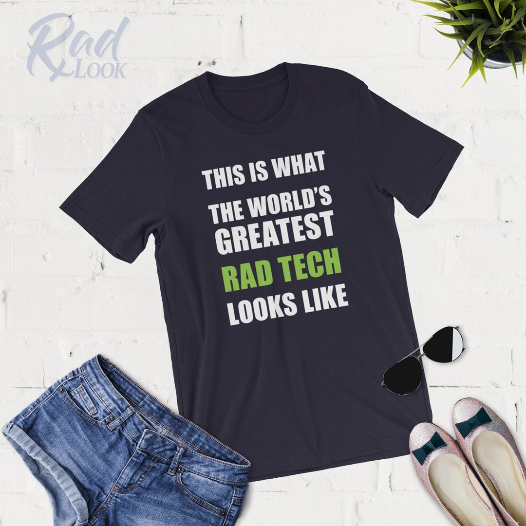 The World's Greatest Rad Tech - Radiology Tech Shirt - Tank Top ...