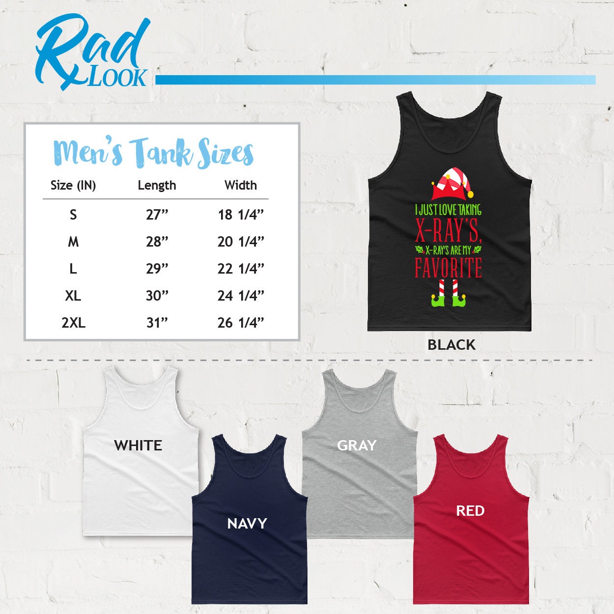 Love Taking X-rays, X-ray Elf - Radiology Tshirt - Tank Top - Hoodie ...