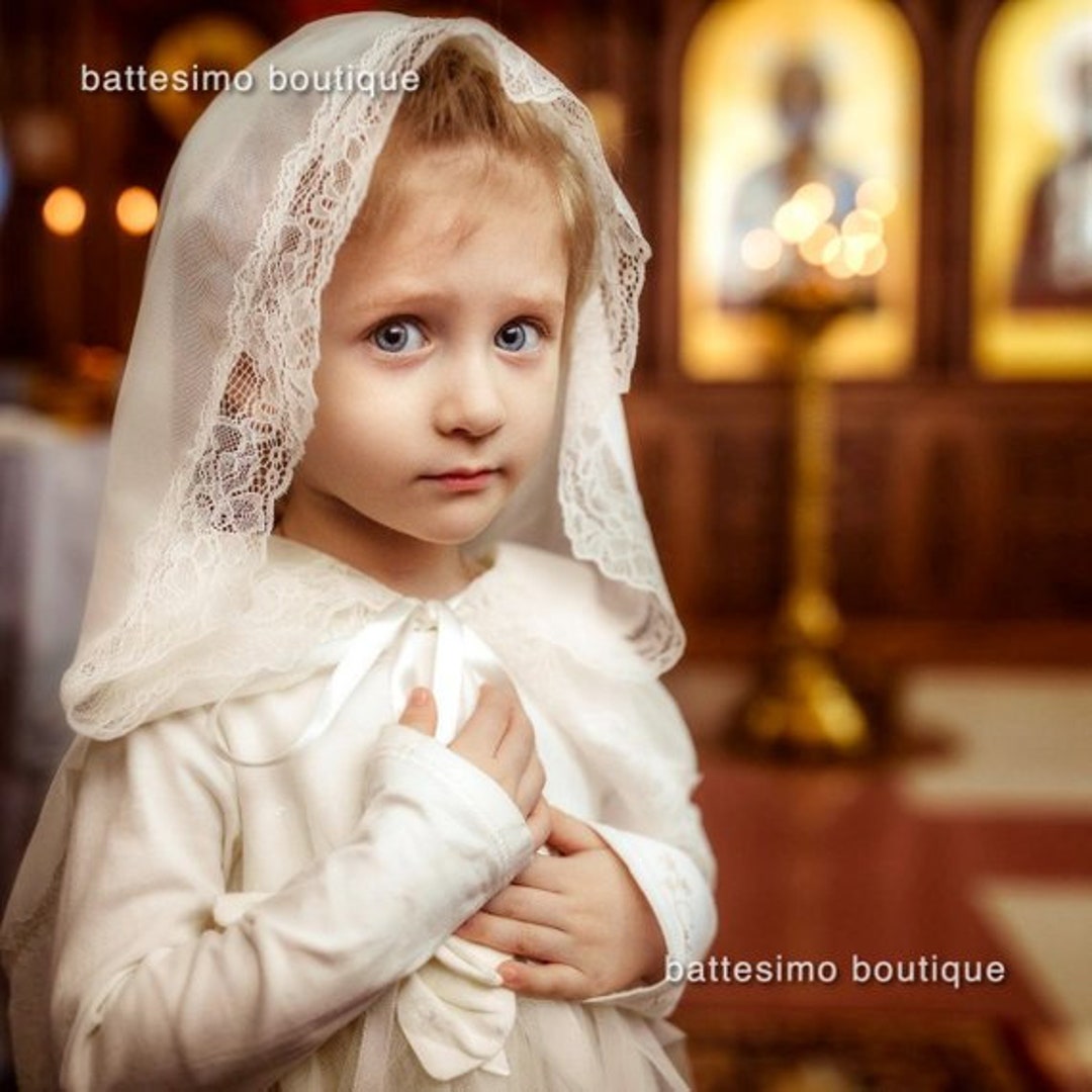 First Communion Veil - Etsy