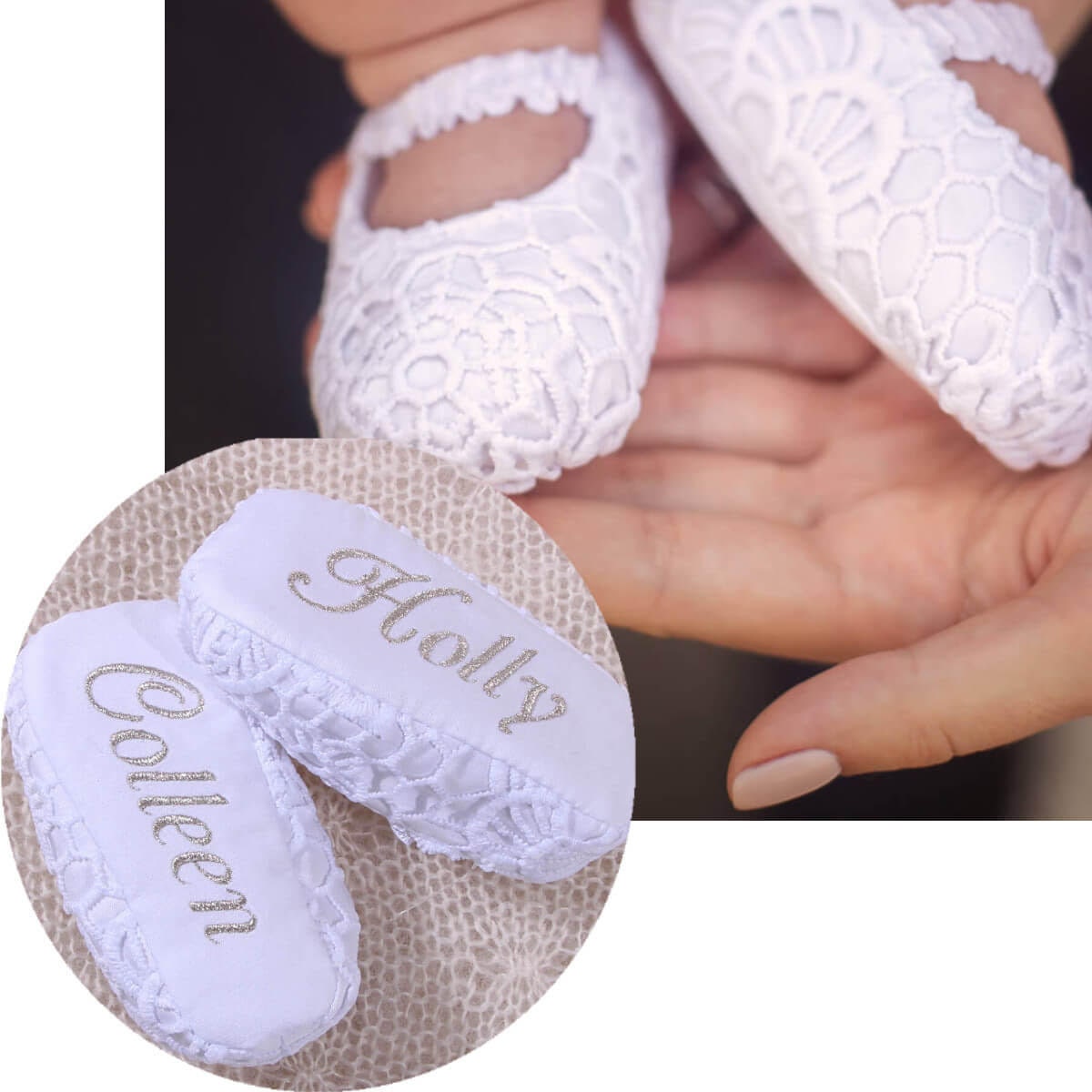 Personalized Baby Shoes | Baptism Shoes Girl | Christening Gifts ...