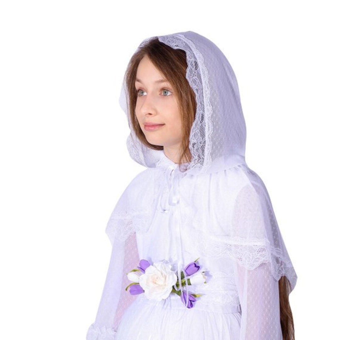 Holy Communion Veil, Exclusive Lace First Communion Veil, First ...
