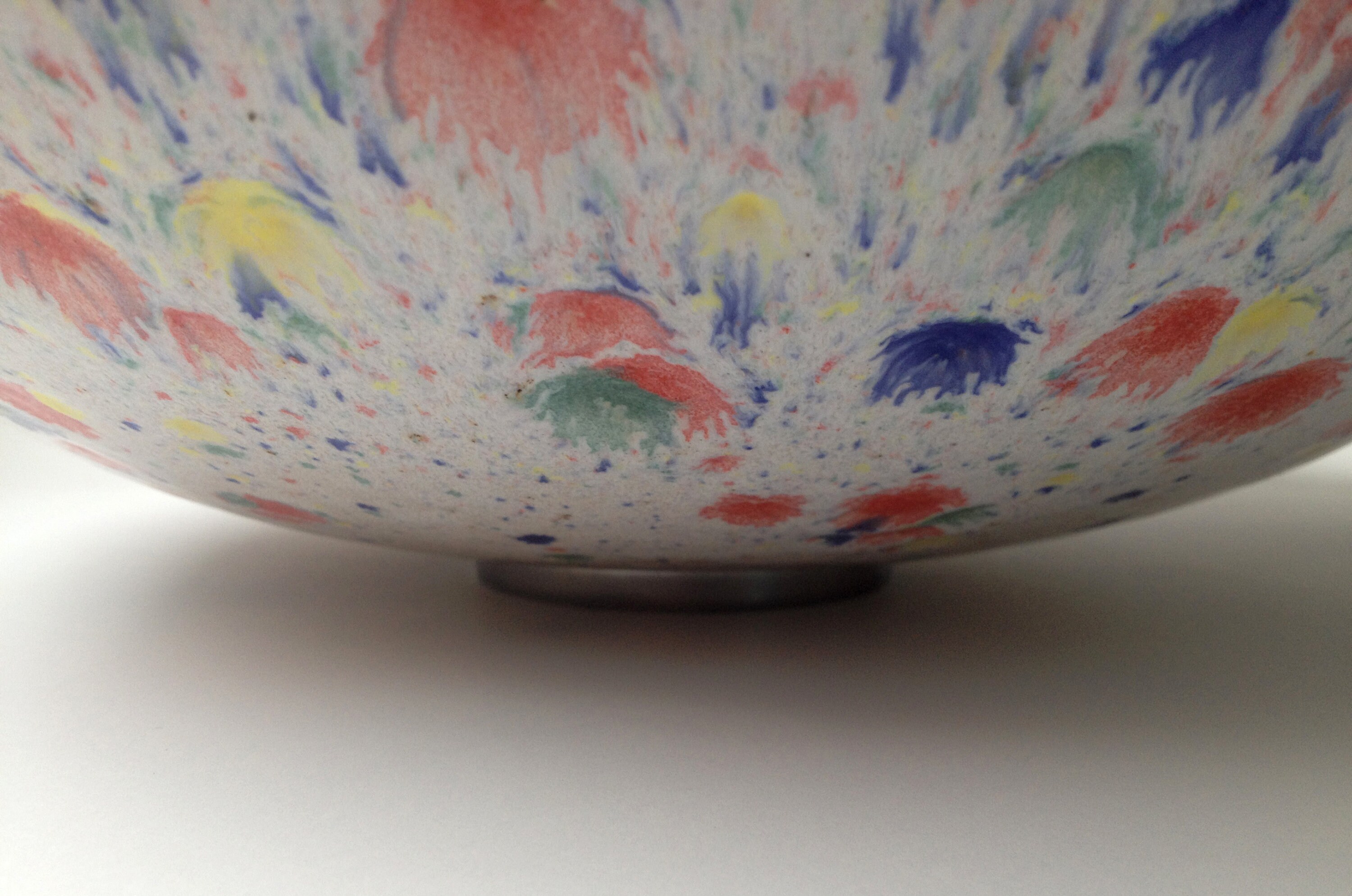 Small Ceramic Sink Ø 35 Cm/bathroom Sink/vessel Sink/waschbecken ...