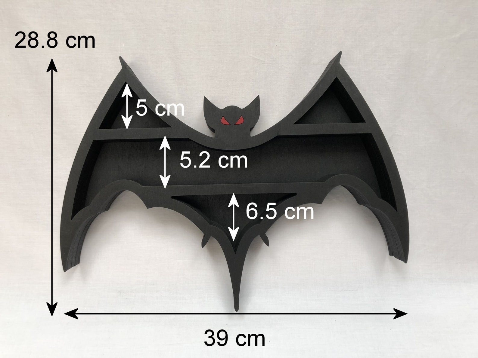 Bat Wall Mount Display Shelf - Etsy