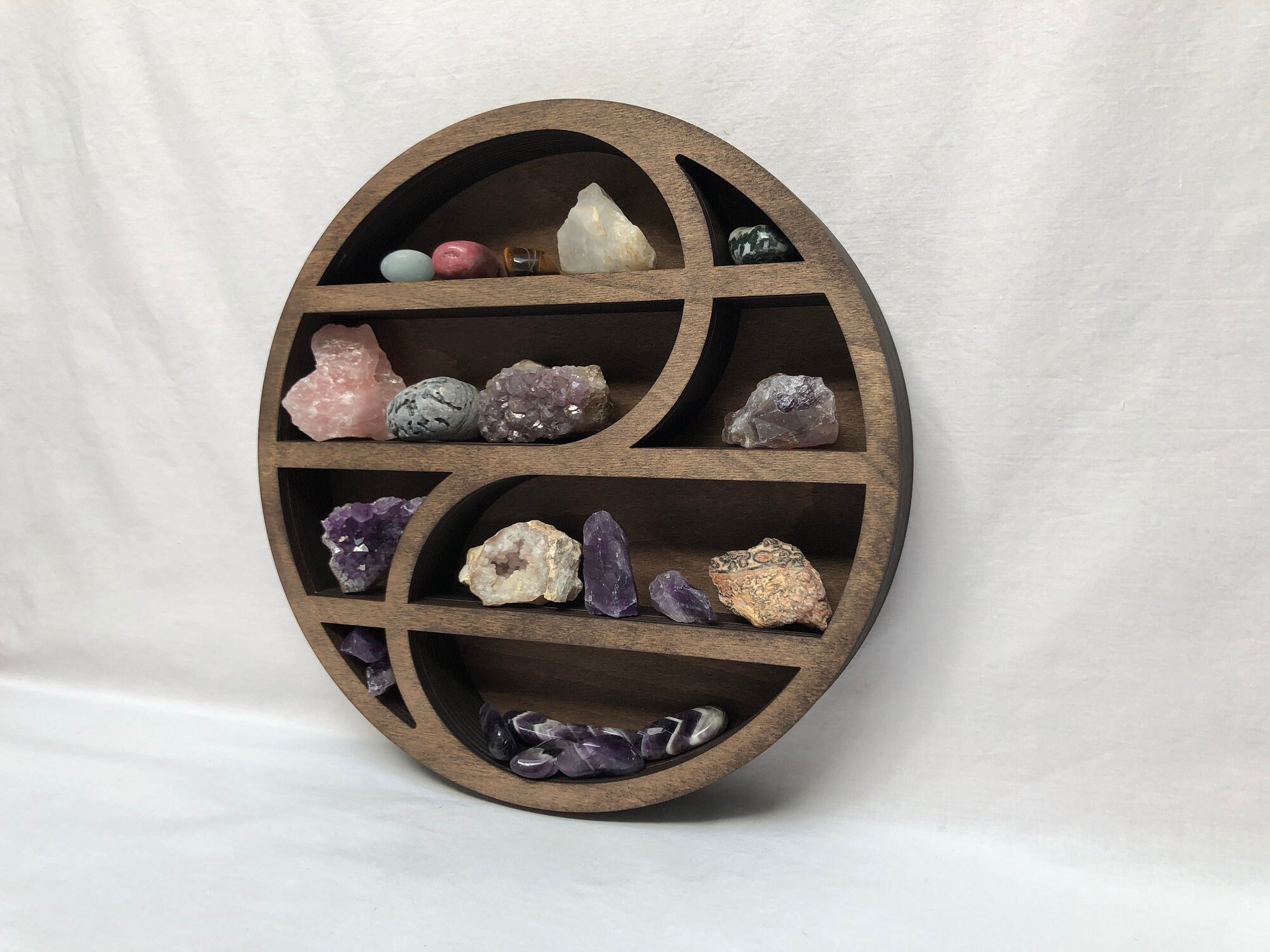 Yin And Yang Crystal/Trinket Shelf | Etsy