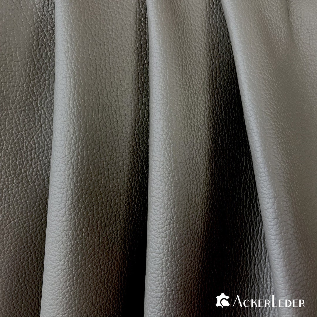 Dermis Cowhide Grey Beige Greige Medium Grain 2206203 Different Sizes ...