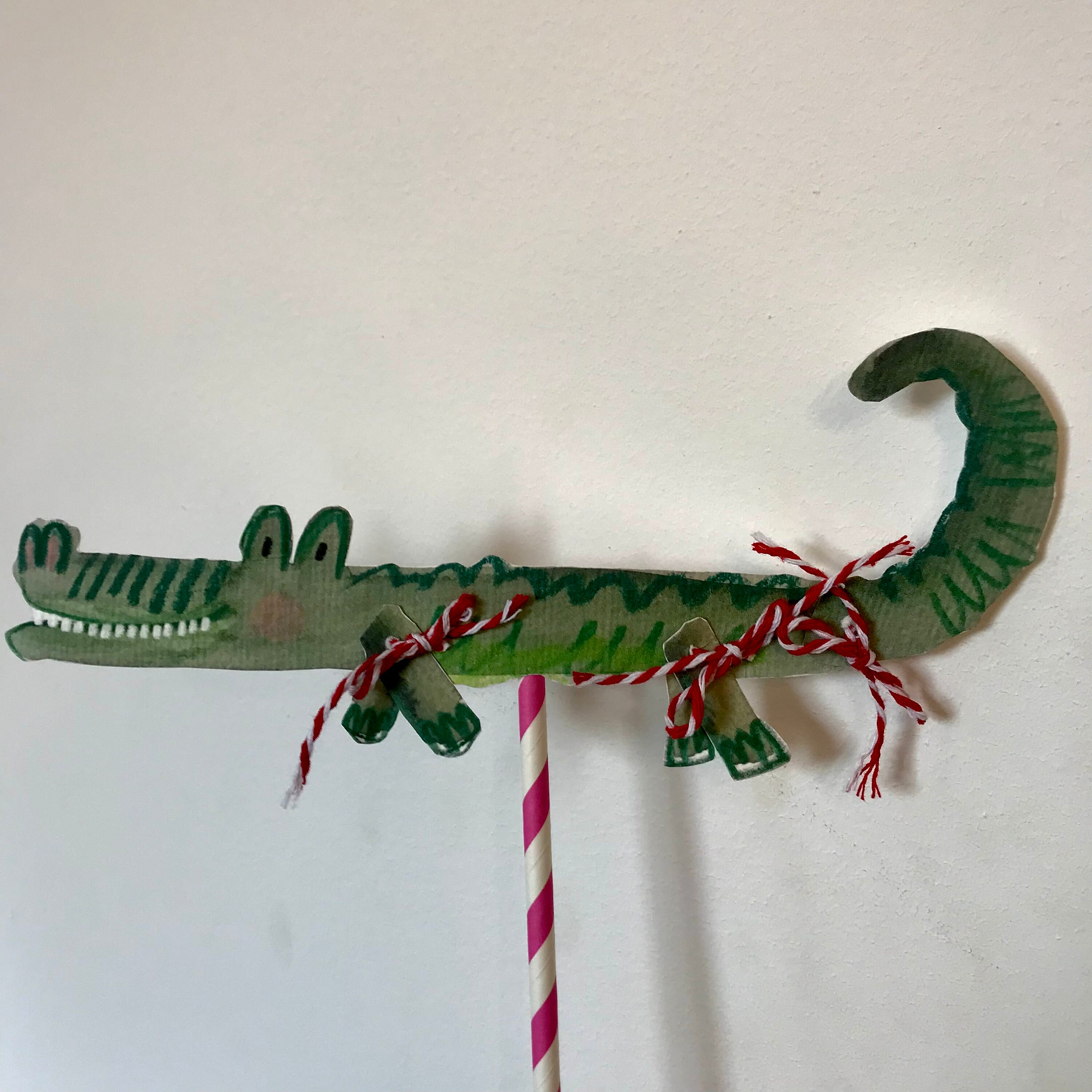 Crocodile Paper Puppet Animal Paper Doll - Etsy UK