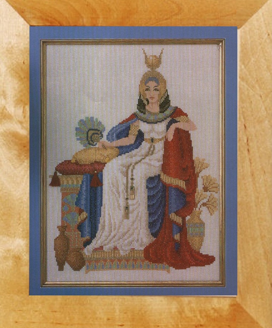 Cleopatra Cross Stitch - Etsy
