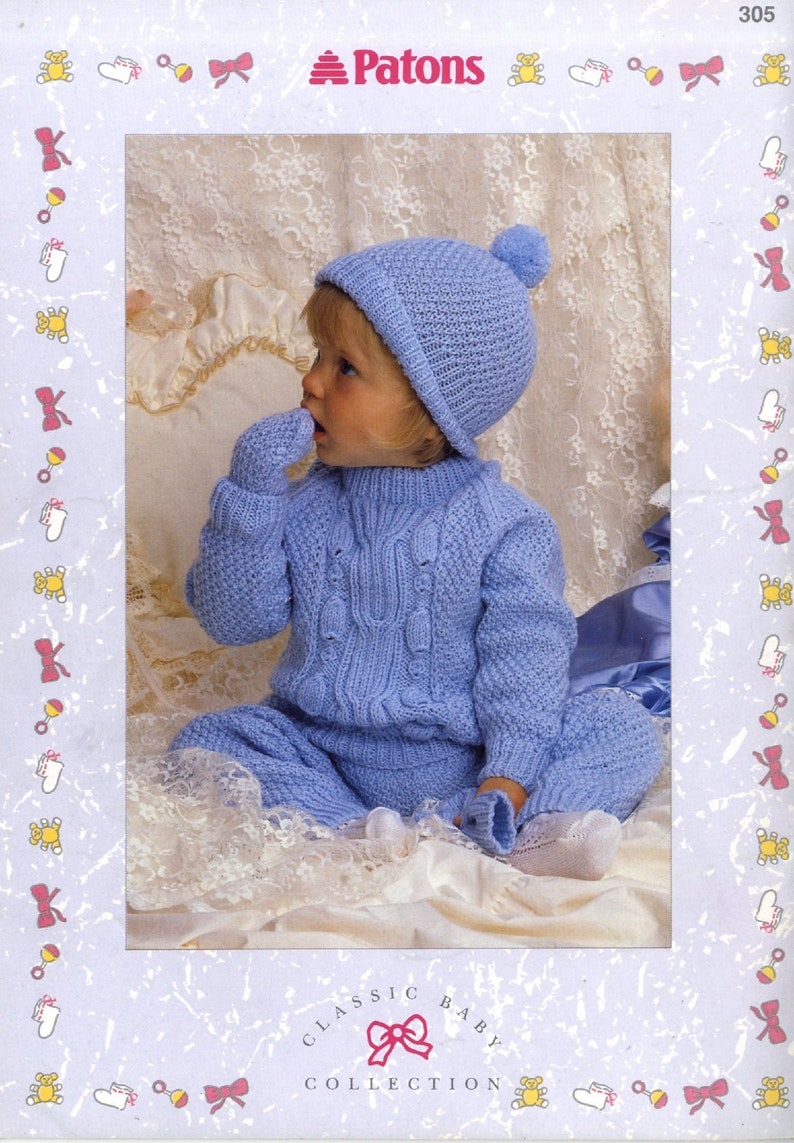 Patons 305 Classic Baby Collection - Etsy