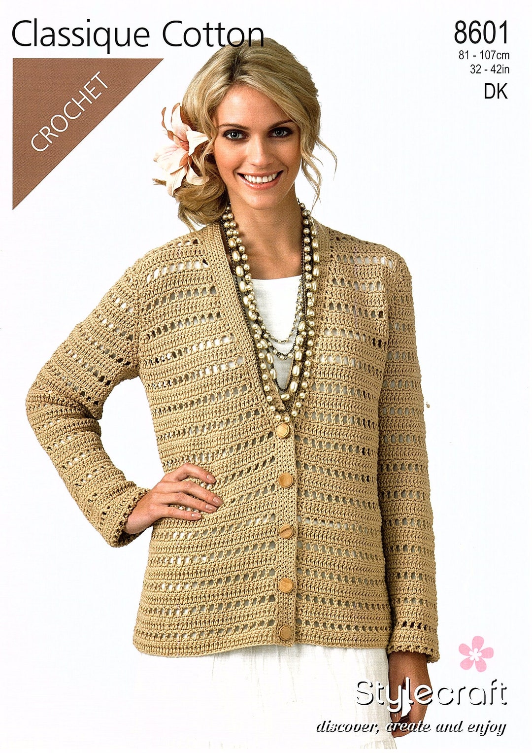 Stylecraft 8601 Crochet - Etsy UK