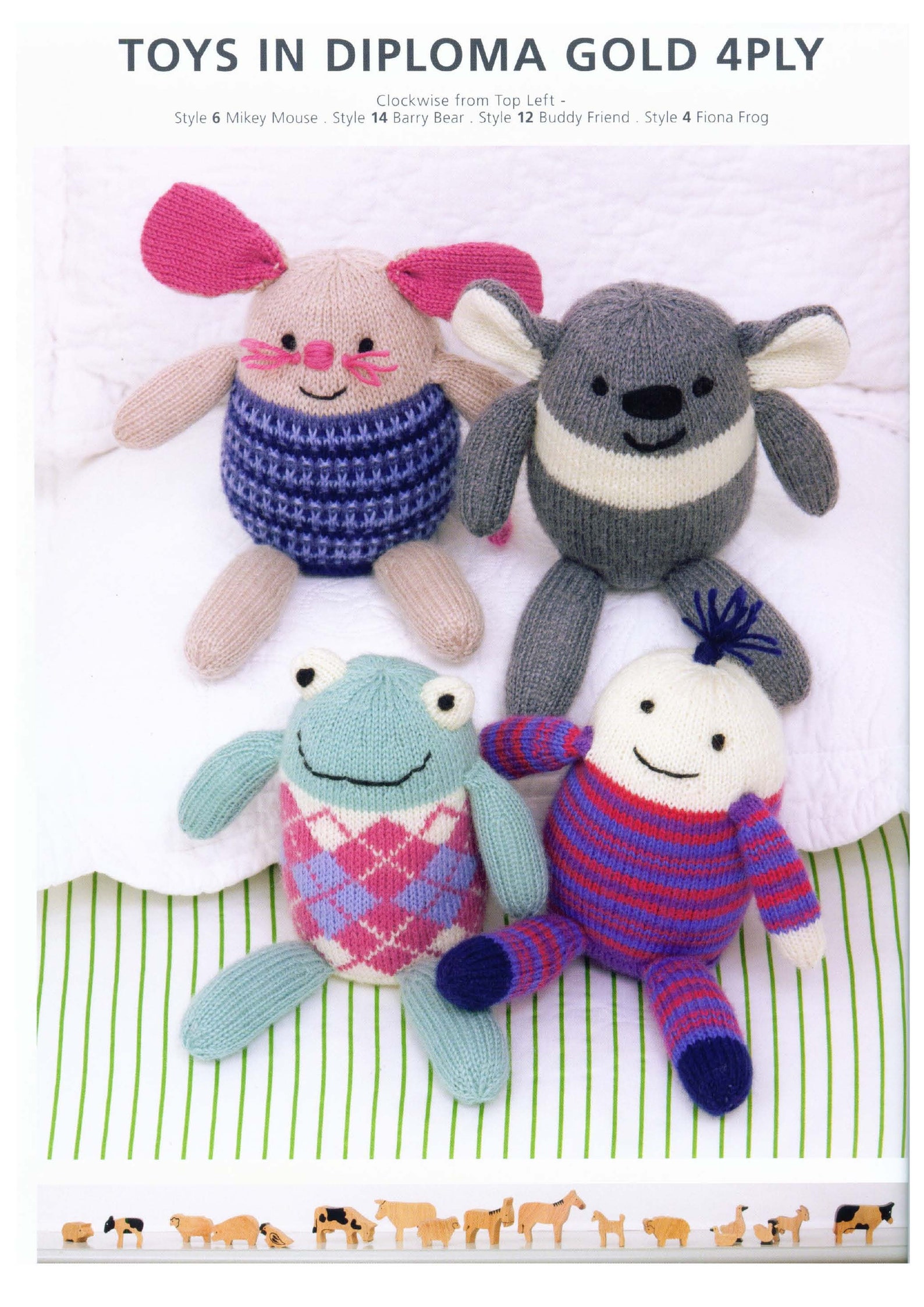 Patons 3786 Baby Sweaters With Matching Toys - Etsy