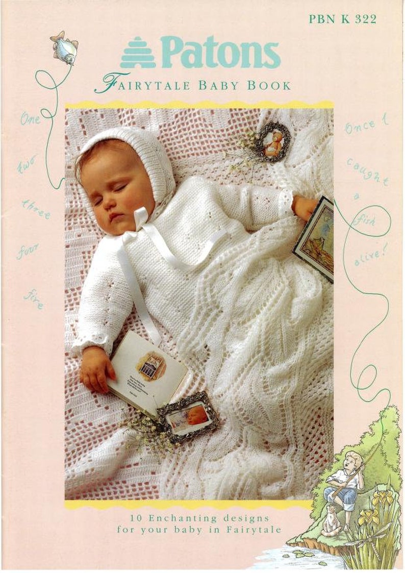 Patons 322 Fairytale Baby Book - Etsy