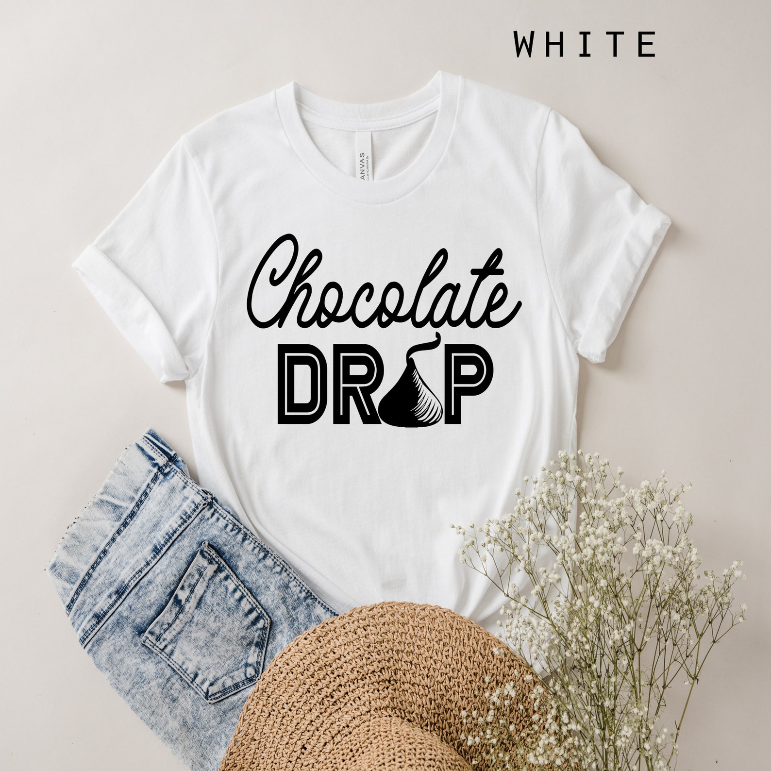 Chocolate Drop Women's Melanin Unisex Fit T Shirt - Etsy