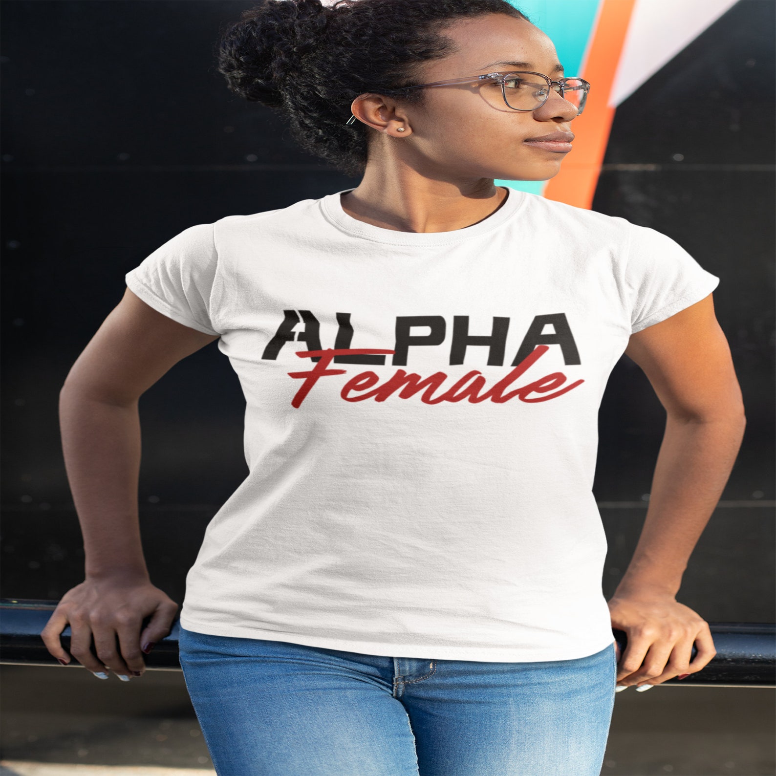 Alpha Female Alpha Female t shirt t shirt with sayings | Etsy