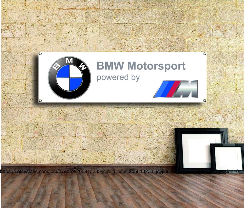 BMW Logo Banner Vinyl Garage Signoffice or showroom Flag | Etsy