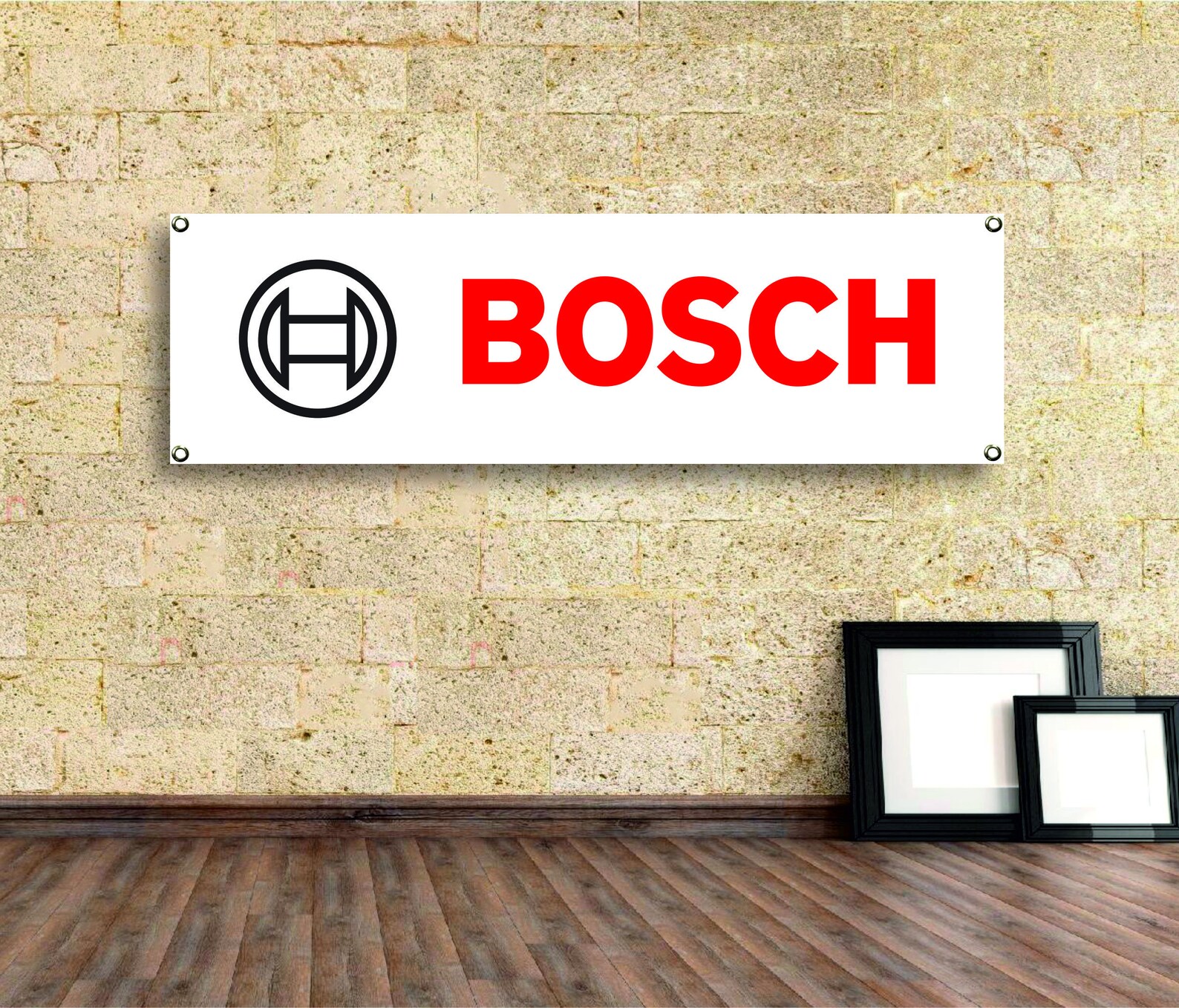 BOSCH Logo Banner VinylGarage Signoffice or showroom Flag | Etsy