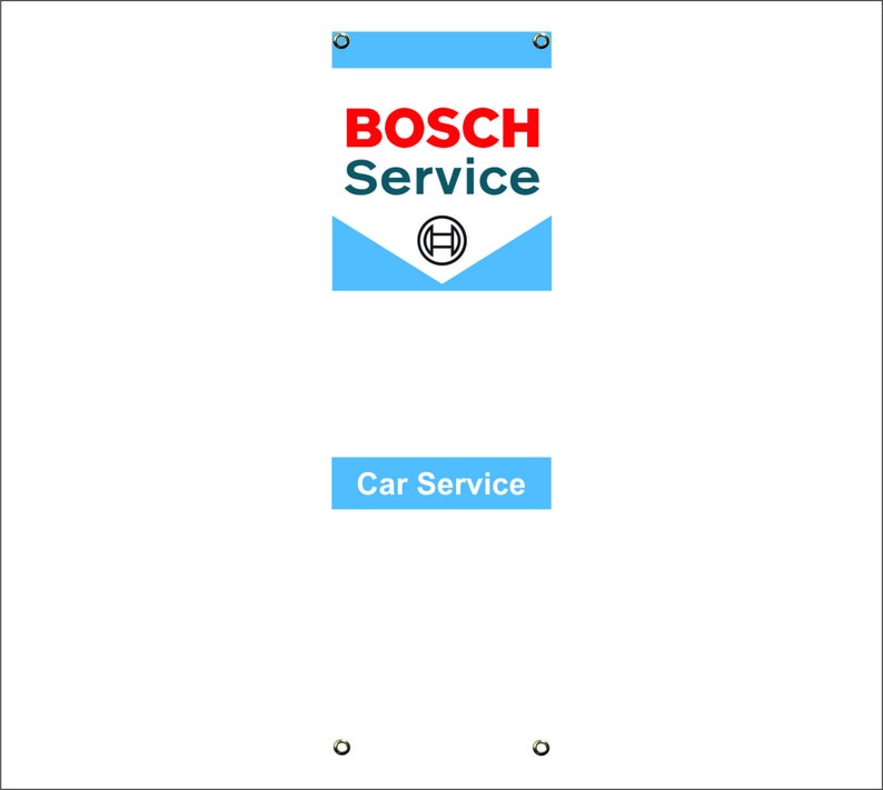 BOSCH Logo Banner VinylGarage Signoffice or showroom Flag | Etsy