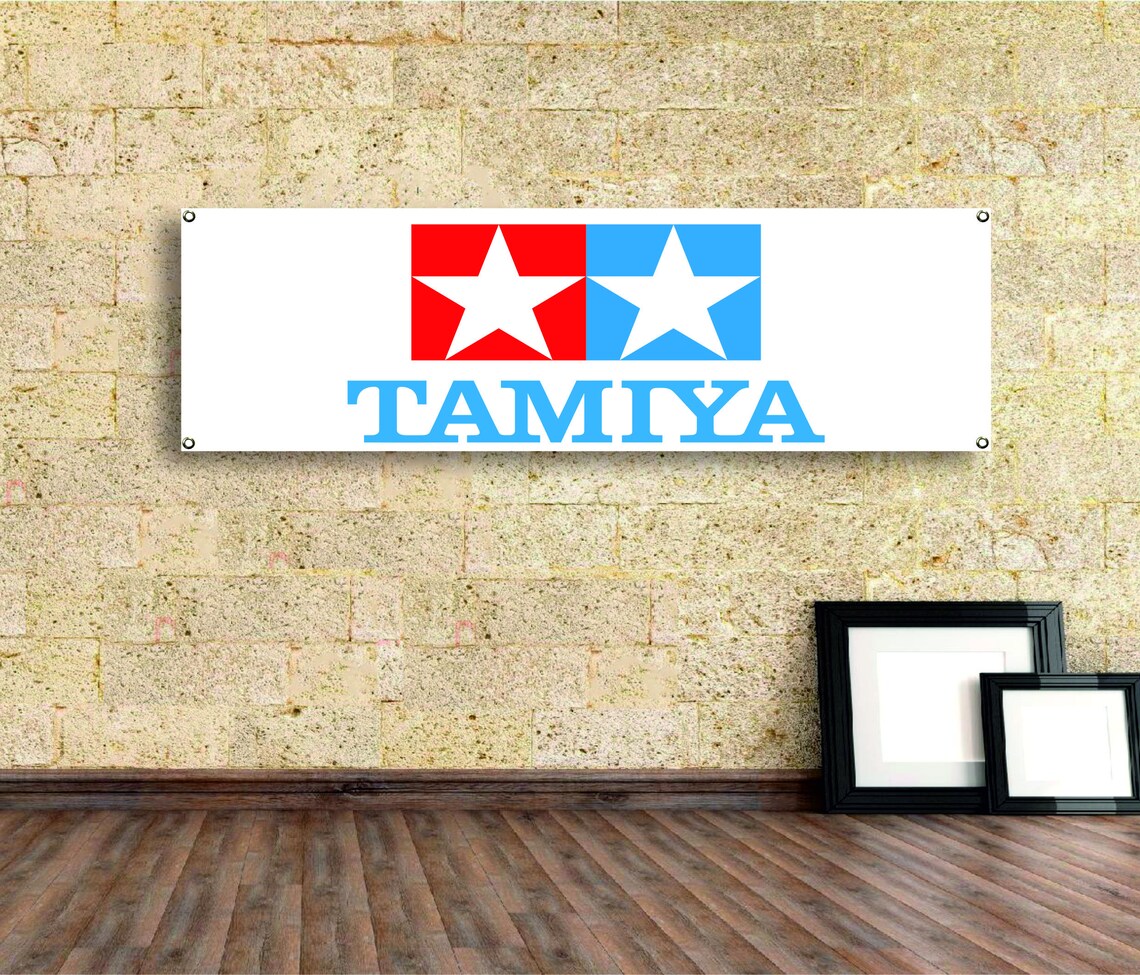 Tamiya Logo Banner VinylGarage Signoffice or | Etsy