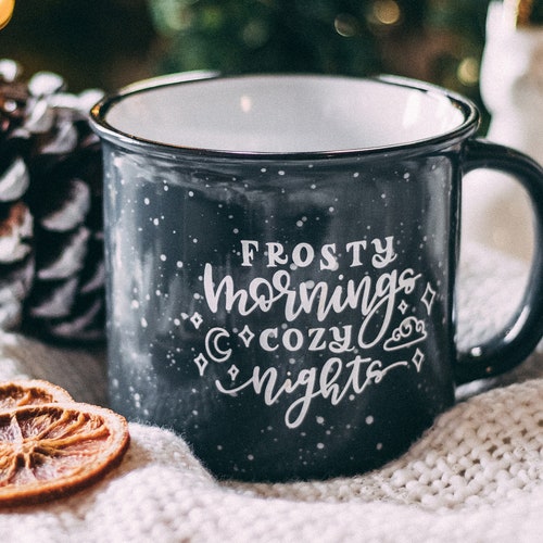 16 Oz Stoneware Coffee Mugcuddle Weathersweater Weather | Etsy