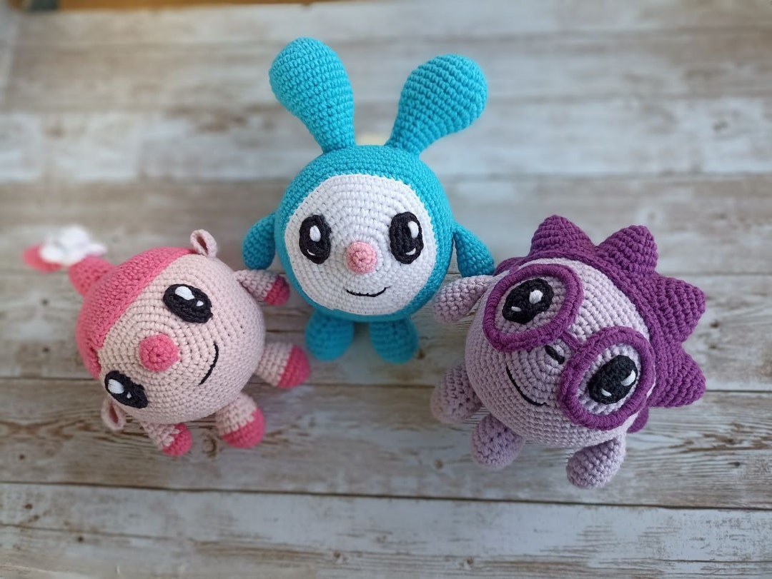 Babyriki Cartoon Characters / Hedgehog Chichi / Pig Rosy / Bunny Krosh ...