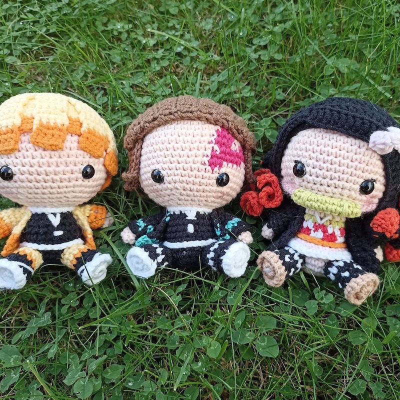Demon Slayer Crochet - Etsy